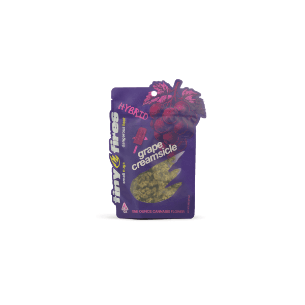 Tiny Fires Flower 28g Hybrid Grape Creamsicle by Tiny Fires | KSS Live