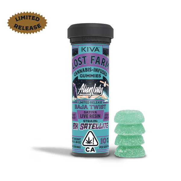 Lost Farm Gummies Baja Twist BK Satellite by Kiva | KSS Live