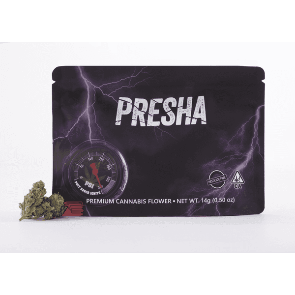 Presha Flower 14g Indica Presha OG by PRESHA | KSS Live