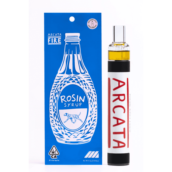 Arcata Fire T1 100% Live Rosin AIO 0.5g Hybrid Rose Zkittles by Arcata ...