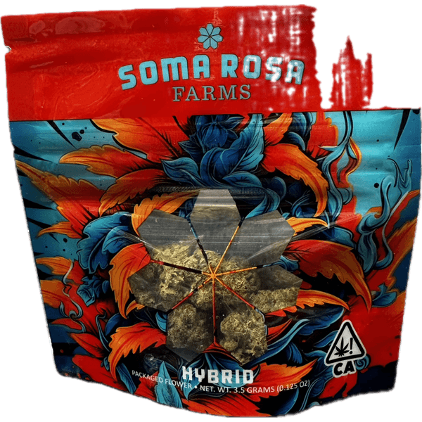 Soma Rosa Flower 3.5g Hybrid Gas Shnniz by Soma Rosa | KSS Live
